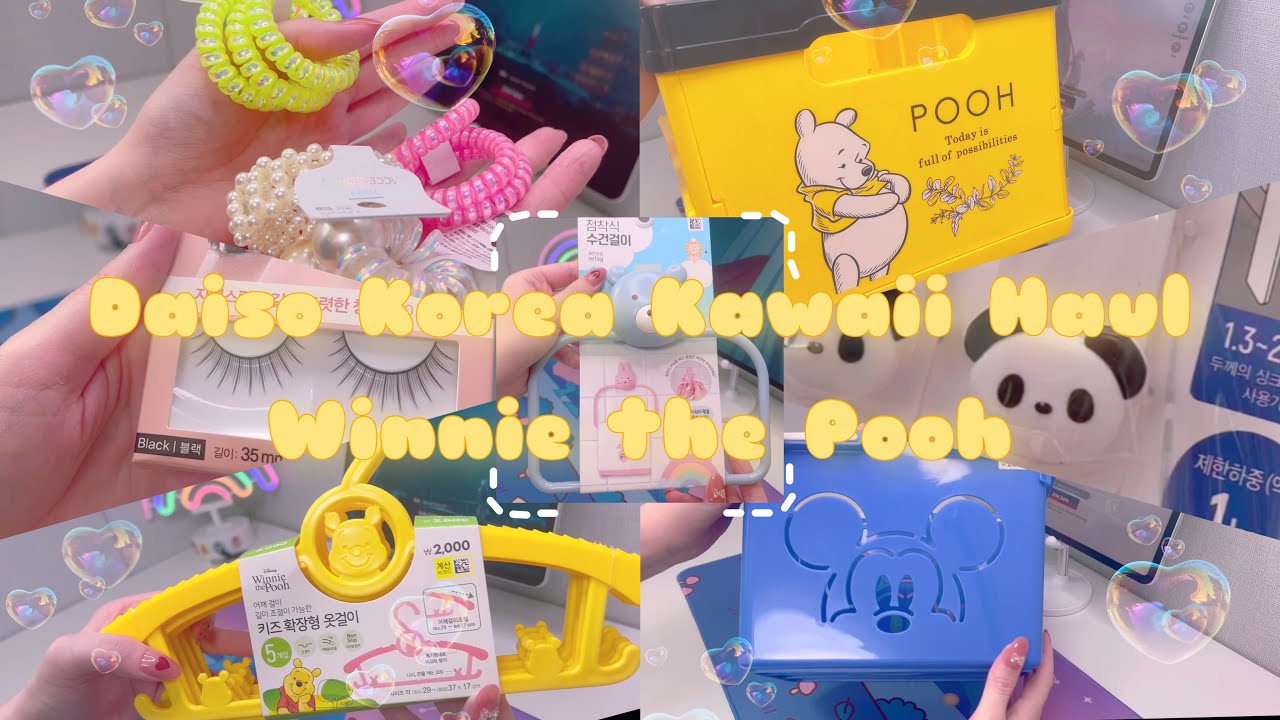 🍯 Cute Daiso Shopping | Hair Accessories 🎀 - YouTube