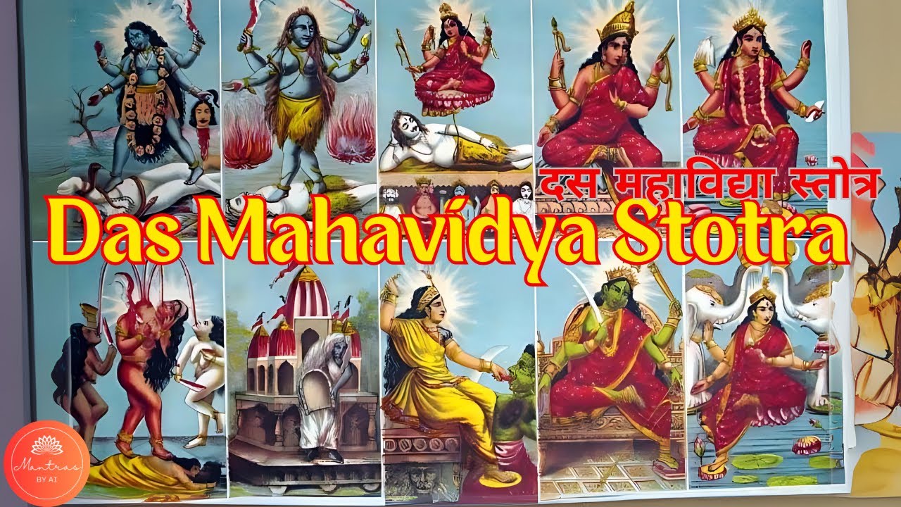 Das Mahavidya Stotra | दस महाविद्या स्तोत्र |Mundamala Tantra | Tuesday ...