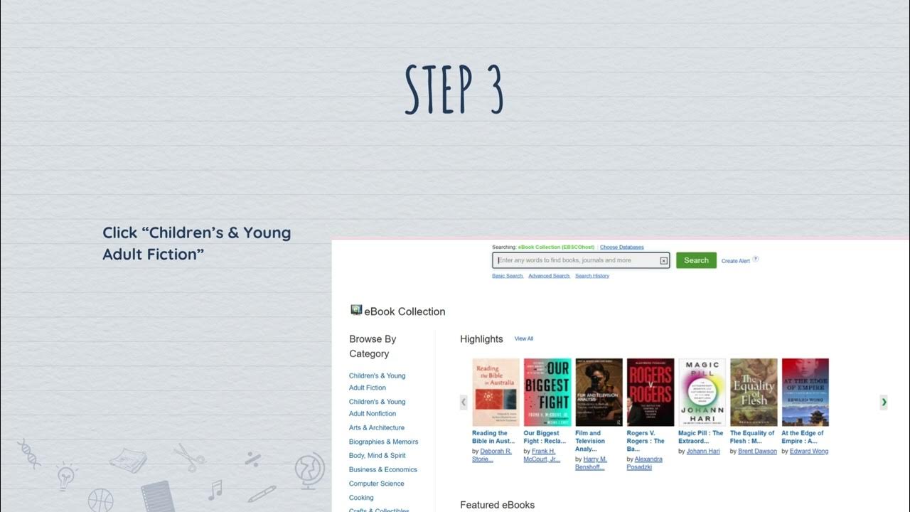 EBSCOhost Database Tutorial - YouTube