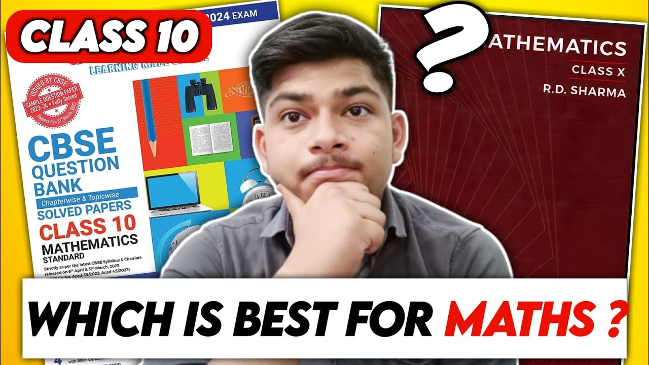 Question Bank Vs RD Sharma Class 10 🤯| Best question bank for maths ...