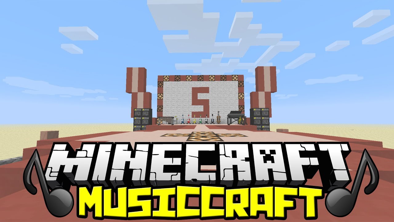 ♠ Mod Review: MusicCraft Mod - 1.6.4 ♠ - YouTube