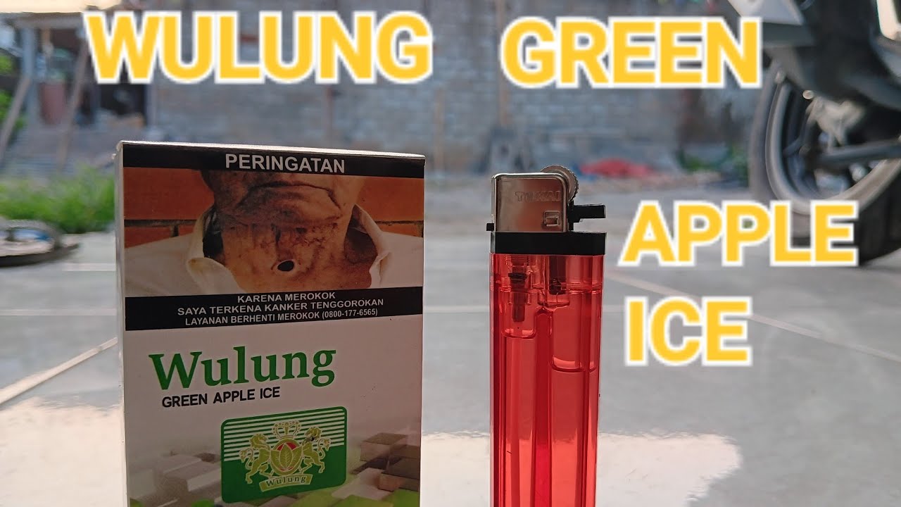Review Rokok |Rokok Green Apple Ice | Rokok Wulung 0008 - YouTube