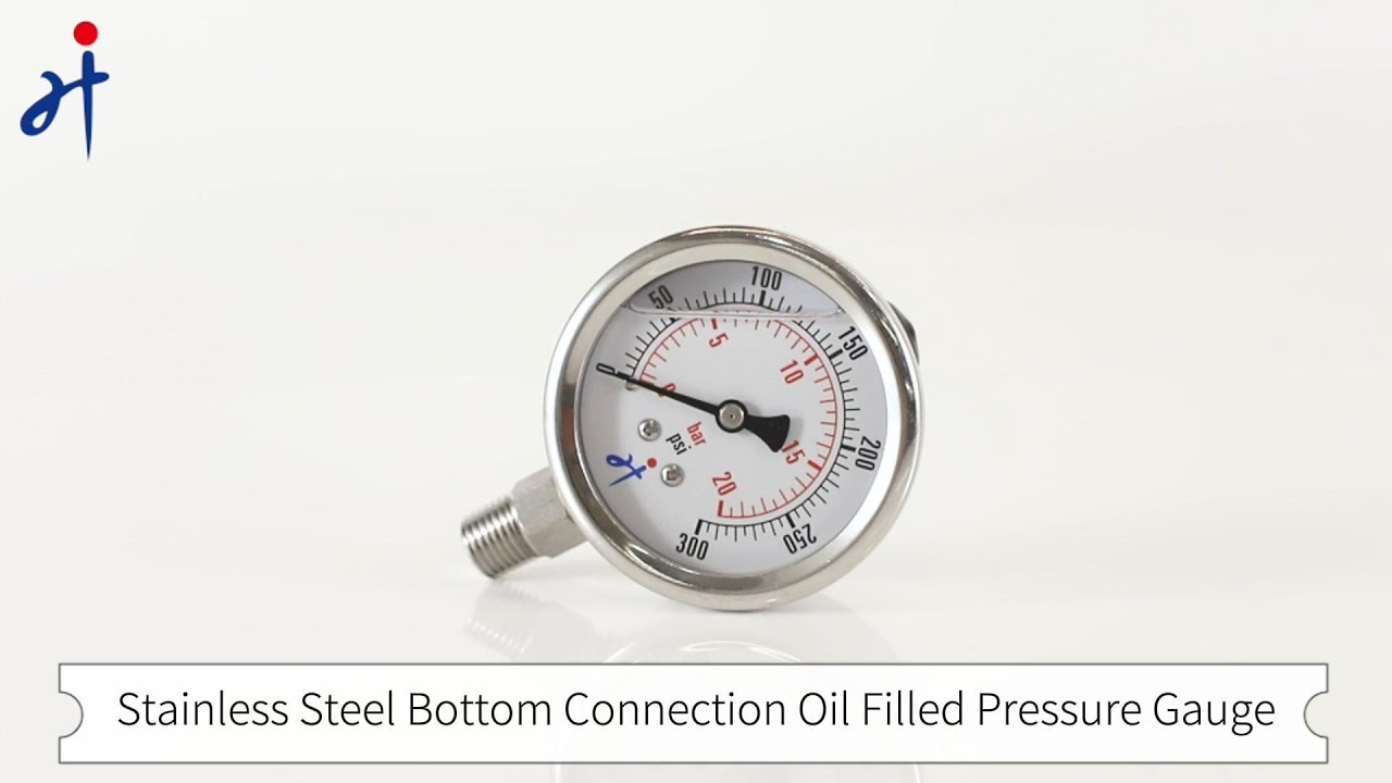 How About the Stainless Steel 1/4. NPT Bottom Connection Oil Filled ...