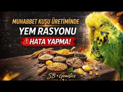Muhabbet Kuşu Üretiminde En Büyük Yem Hatası!