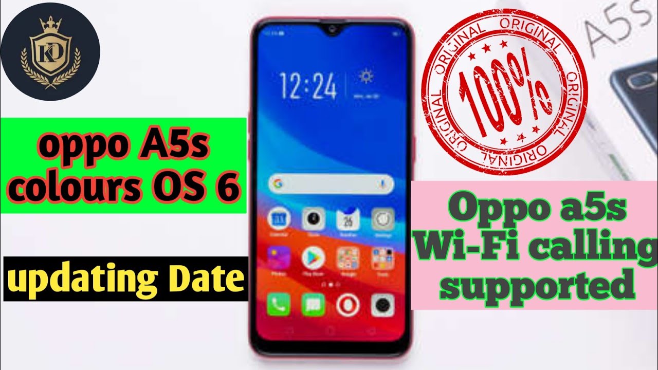 Oppo a5s colours OS update|oppo a5s in Wi-Fi calling feature coming ...