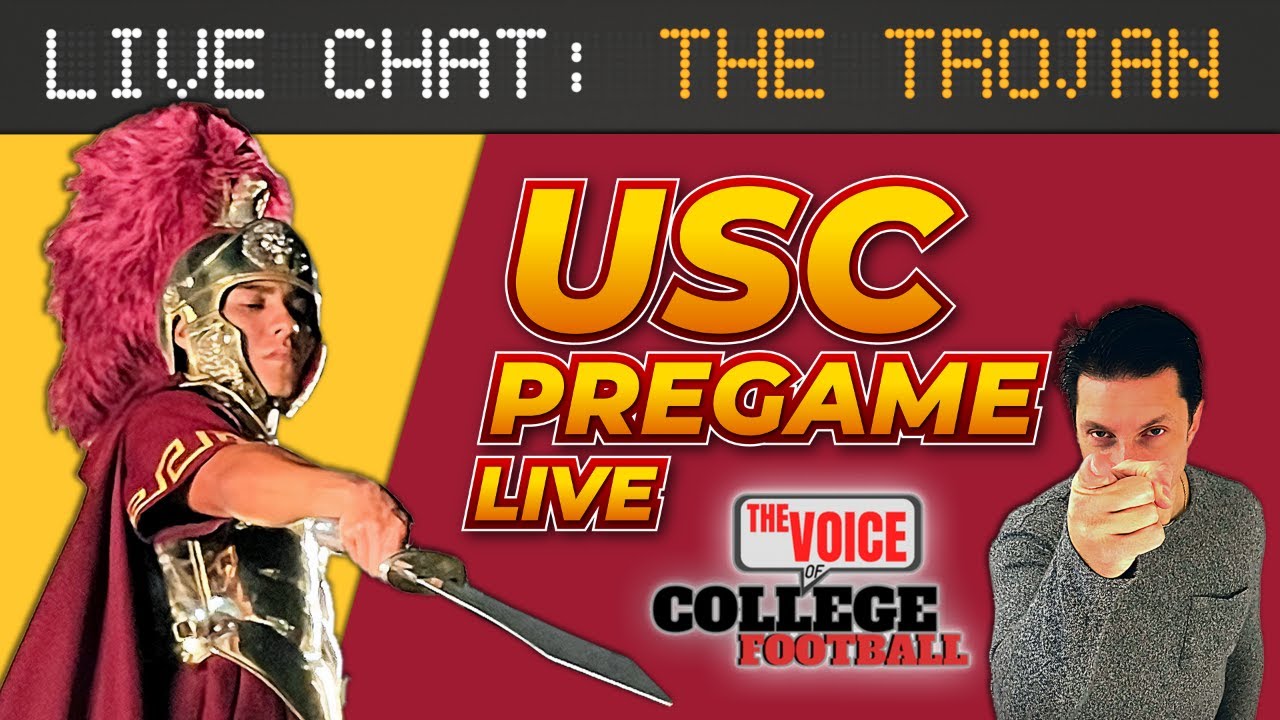 "The Trojan:" USC Pregame LIVE Chat Show | USC Drum Major Jacobo ...