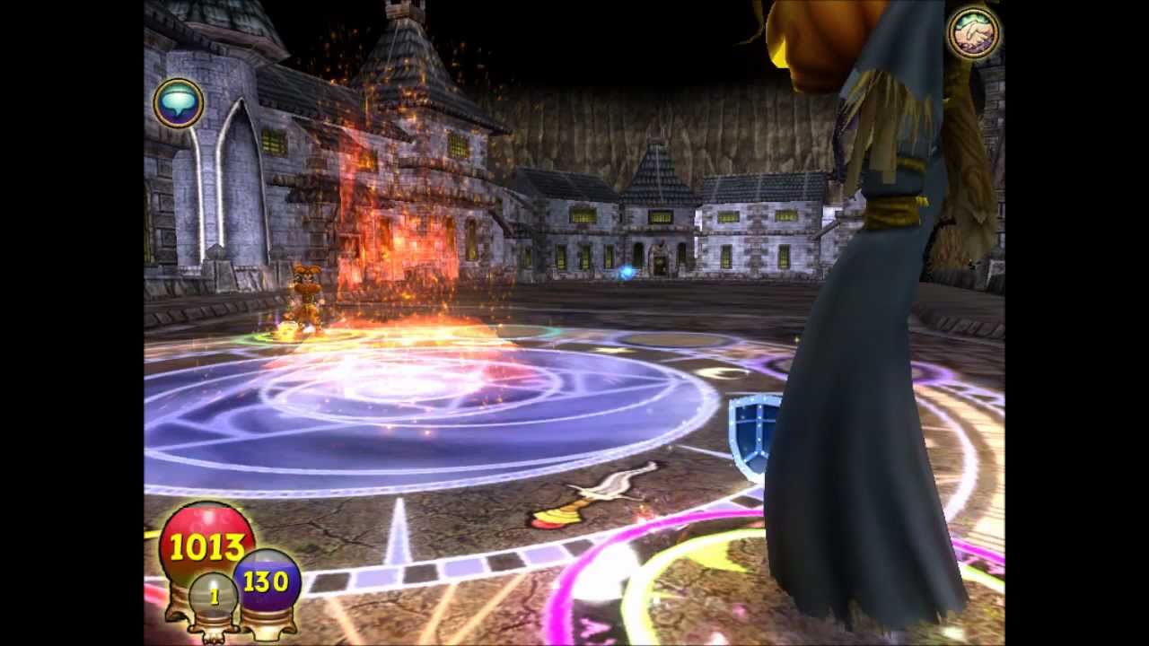 Fire Serpent Pet Spell - Wizard101 - YouTube