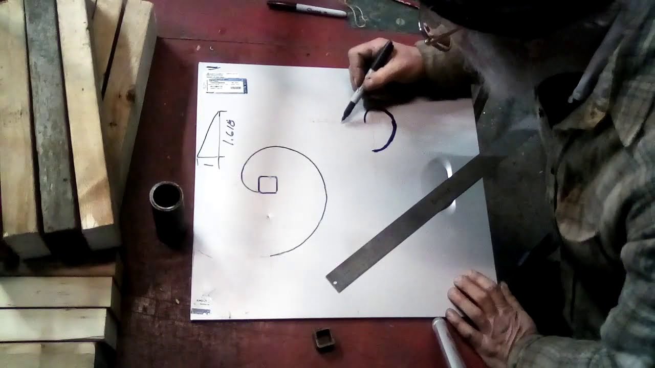 Blacksmith Dictionary Drawing Scrolls or how to lay out spirals - YouTube