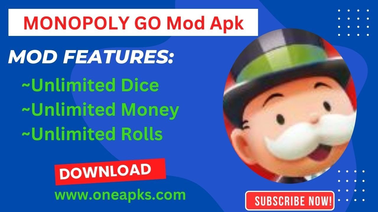 MONOPOLY GO Mod APK 1.43.2 Unlimited Dice - YouTube