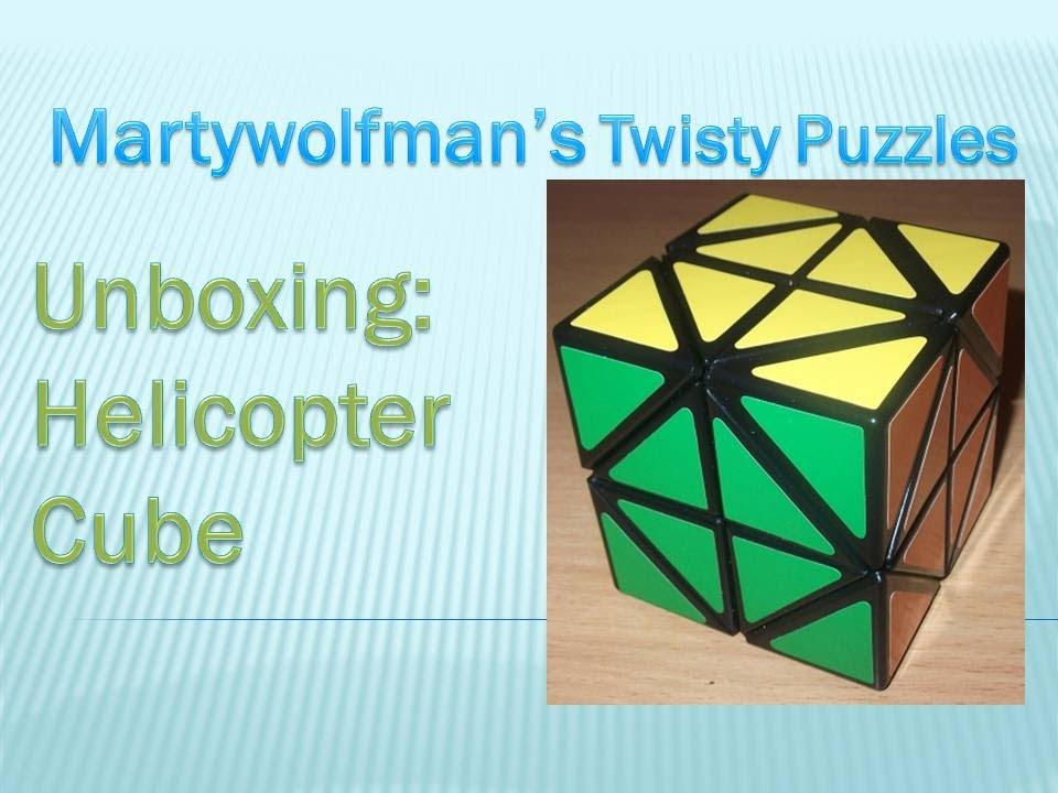 Unboxing: Helicopter Cube - YouTube