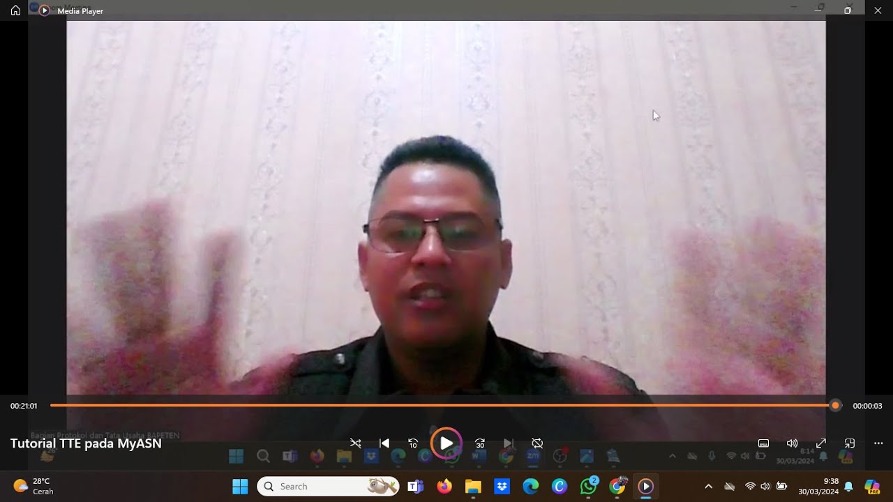 Tutorial TTE Pada MyASN Tersertifikasi BSrE - YouTube