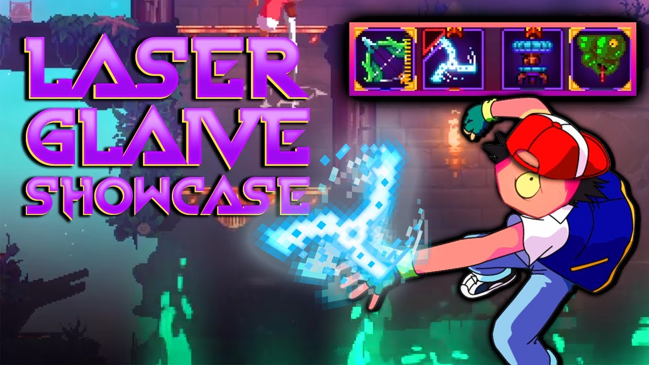 THE CROWD DEMOLISHER | Dead Cells - Laser Glaive Showcase (5BC Run w ...