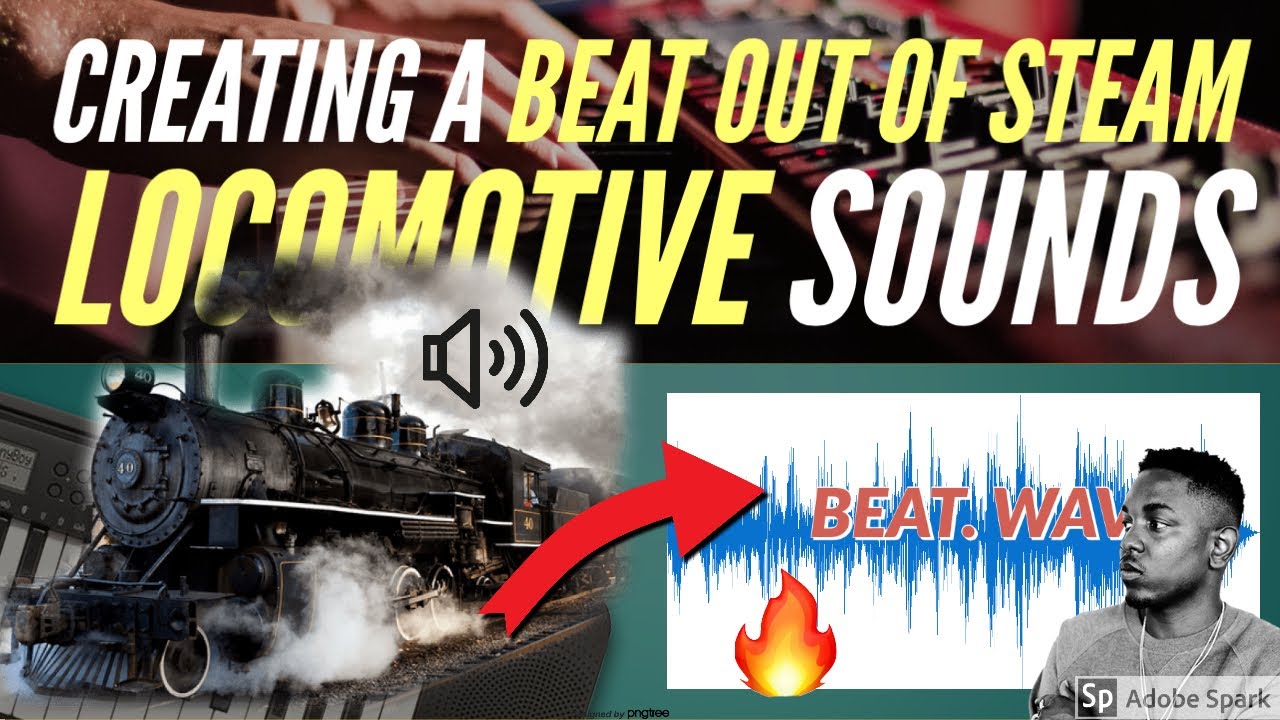 CREATING A BEAT OUT OF STEAMLOCOMOTIVE SOUNDS - YouTube