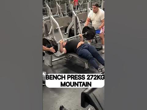 Bench Press 272 kg#benchpress - YouTube