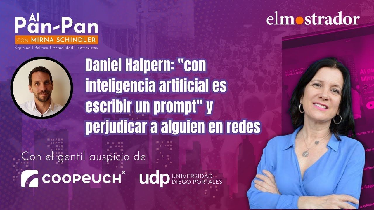 Daniel Halpern: "con inteligencia artificial es escribir un prompt" y ...