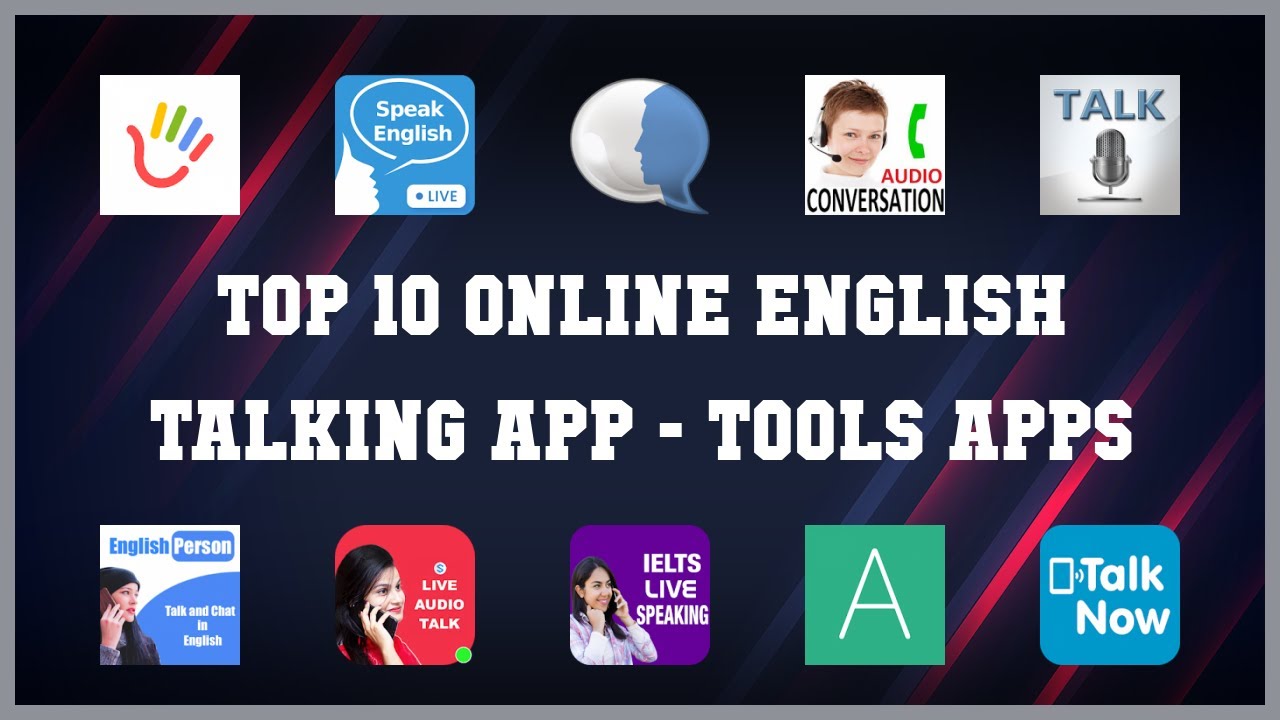 Top 10 Online English Talking App Android Apps - YouTube
