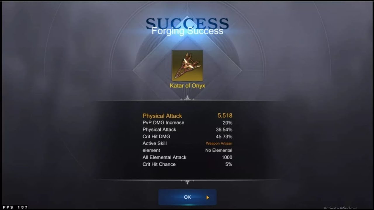 FORGE MYTICAL KATAR+HOW TO ADD ELEMENT WEAPON (ROHAN M sv Felix) - YouTube
