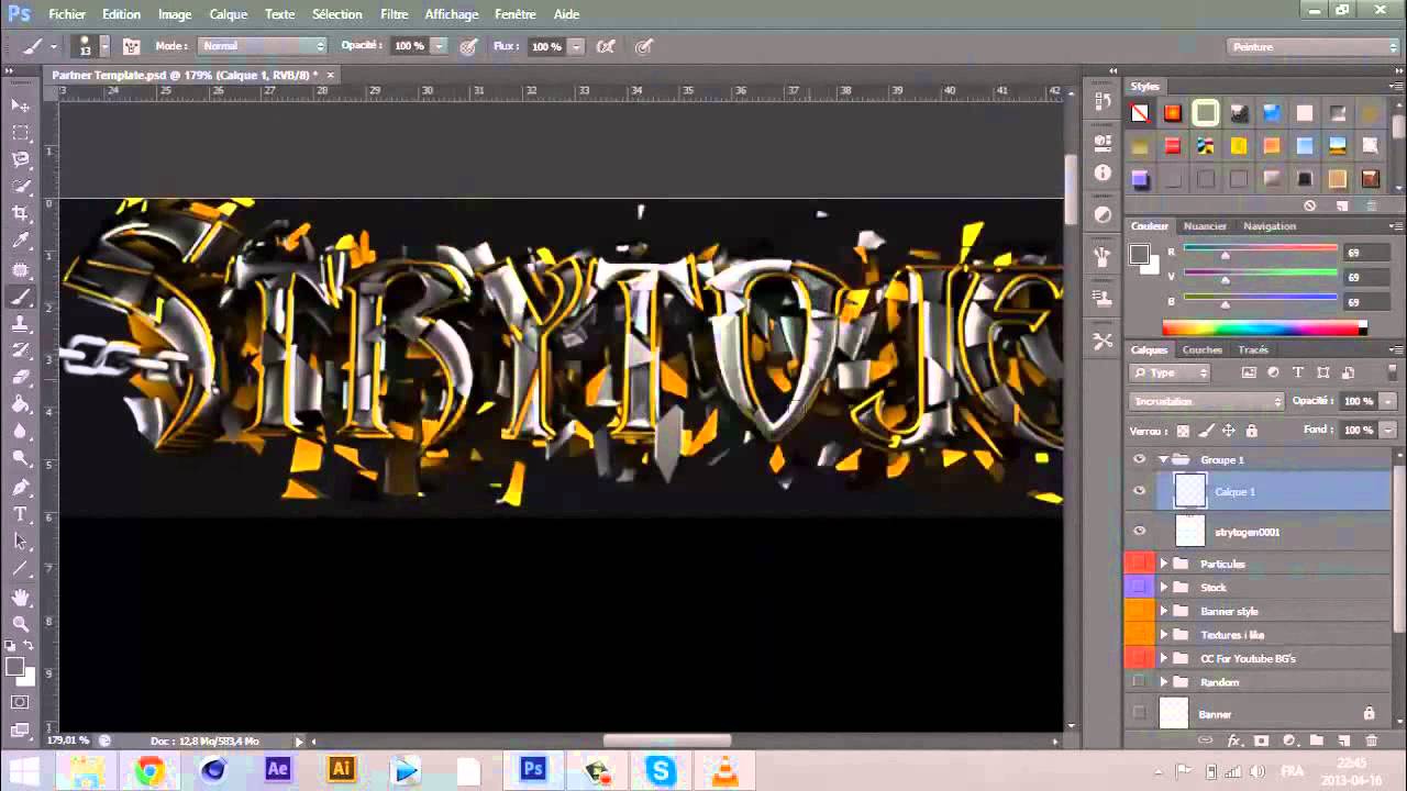 [GFX] - Speed D'Art by Azorix23Design's l N°3 l - YouTube