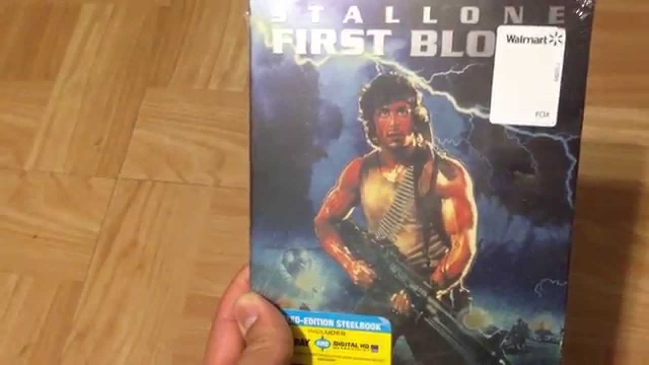 First Blood limited edition bluray steel book review - YouTube