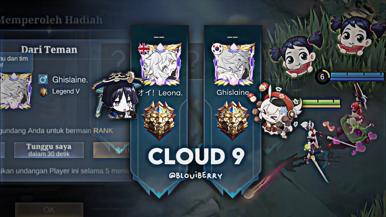 Preset Duo MLBB - Cloud 9 Aesthetic by Blouiberry - YouTube