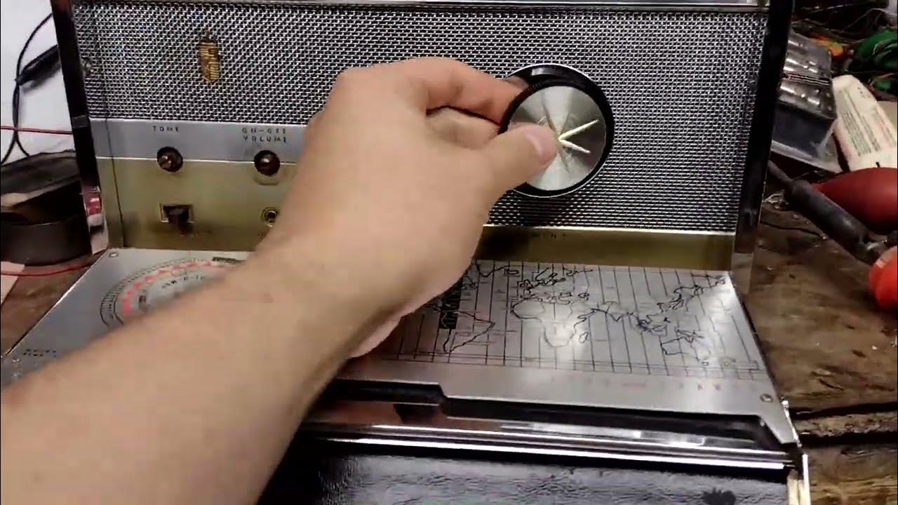 Zenith Transoceanic 1000 Repair - YouTube