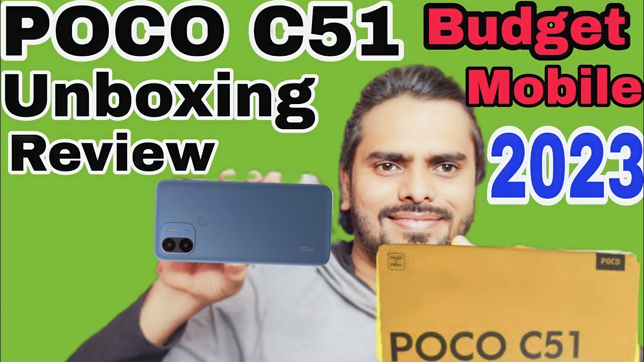 poco c51 review⚡poco c51 unboxing⚡poco c51 battery & gaming - YouTube