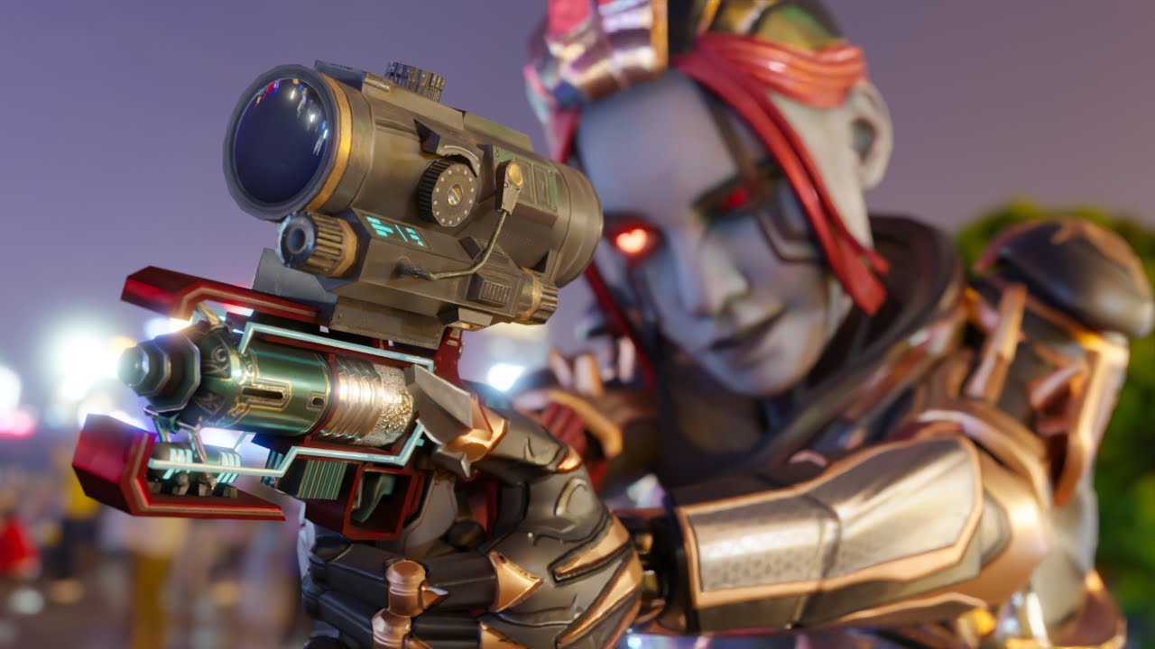 How a PRED uses the 3030 repeater in S18 Apex legends - YouTube