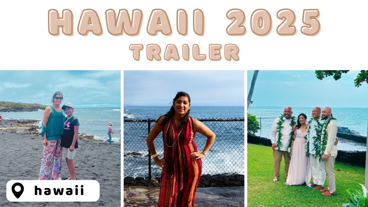 Hawaii 2025 VLOG Series Trailer by JMe Parcon - YouTube