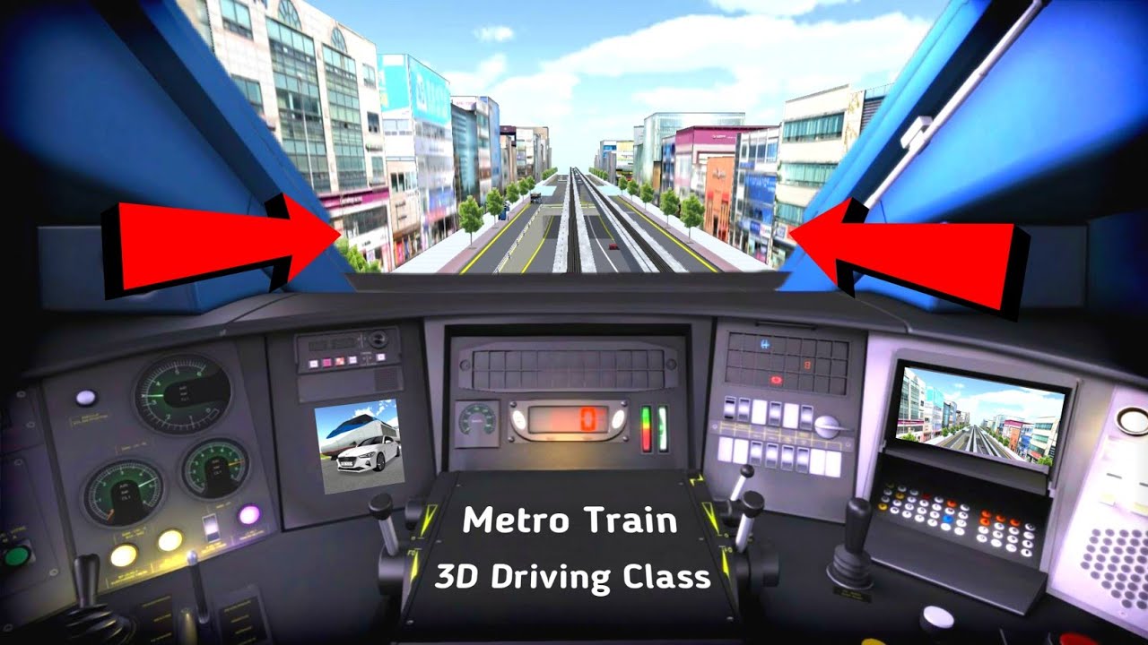 Unlock Metro Train Driving - 3D Driving Class 2023 - android gameplay ...