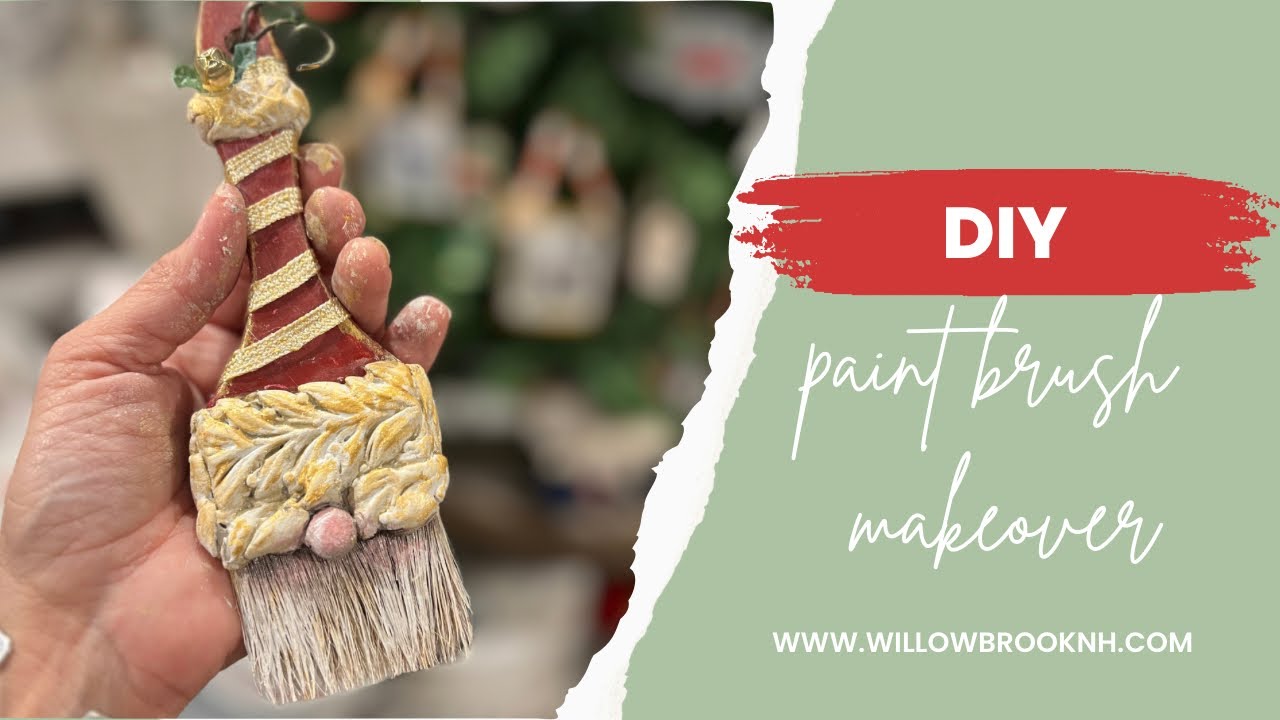 DIY Chip Brush Makeover! - YouTube