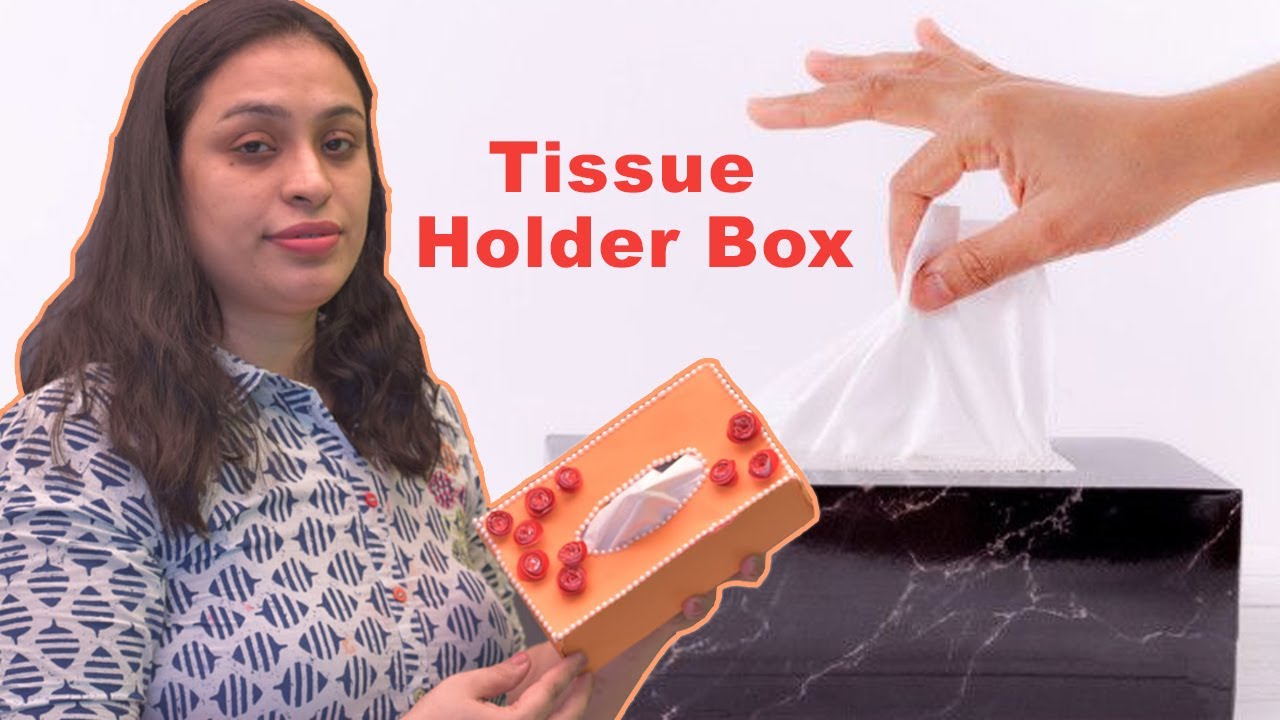 DIY | Tissue Box Holder | Craft Ideas | Tutorial | Spectrum Creations ...