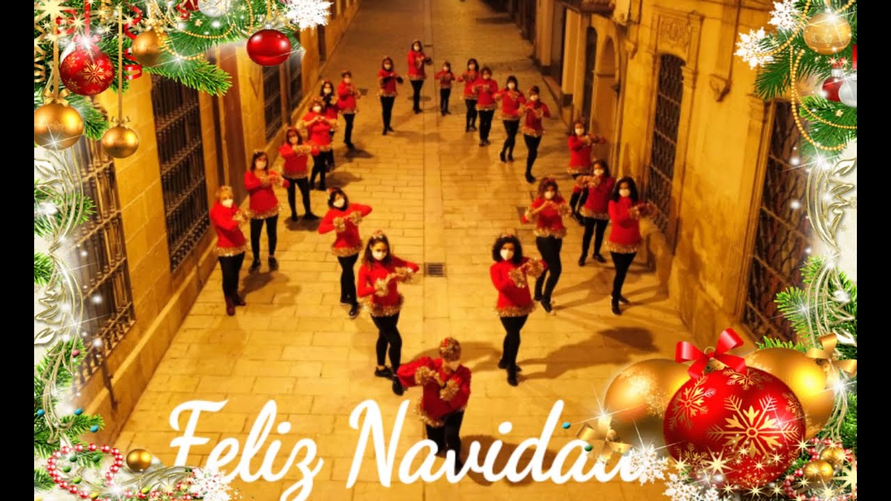 FELIZ NAVIDAD ZUMBA VILLANCICO - THALIA - DANCE / BAILE /COREOGRAPHY ...