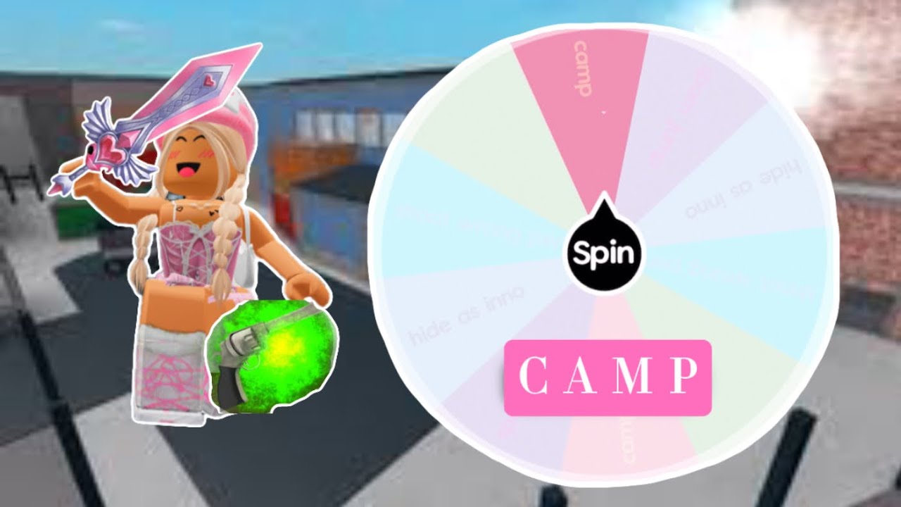 SPIN WHEEL decides how i play MM2!! - YouTube