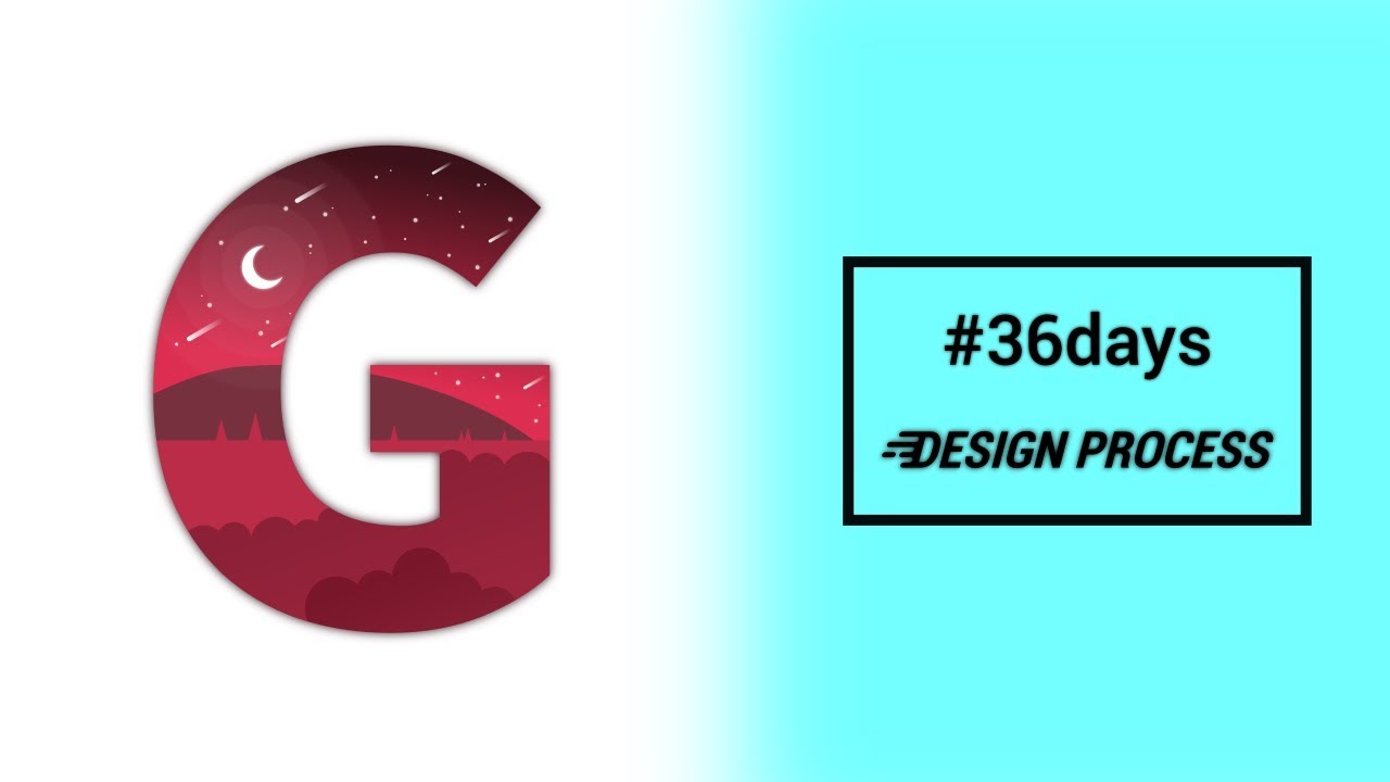 #36DaysOfType: Letter G | Design Process | Logo in Inkscape | Vector ...