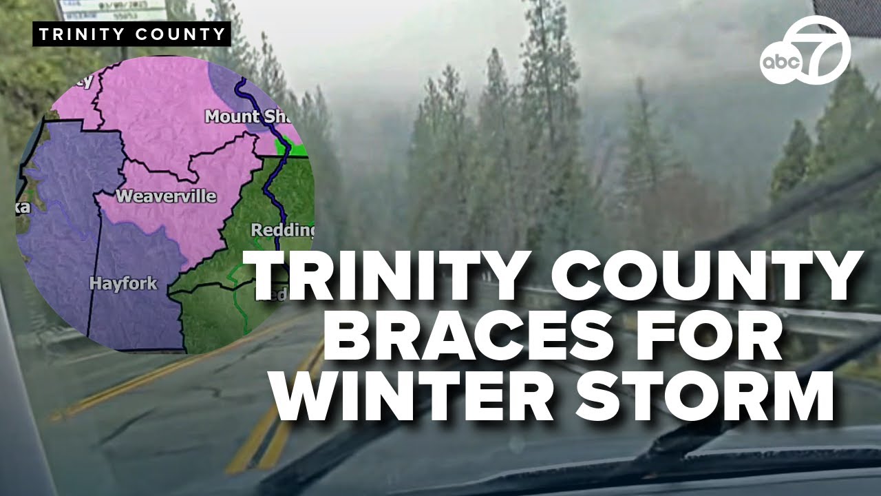 Winter storm warning issued for Trinity County, heavy snowfall expected ...