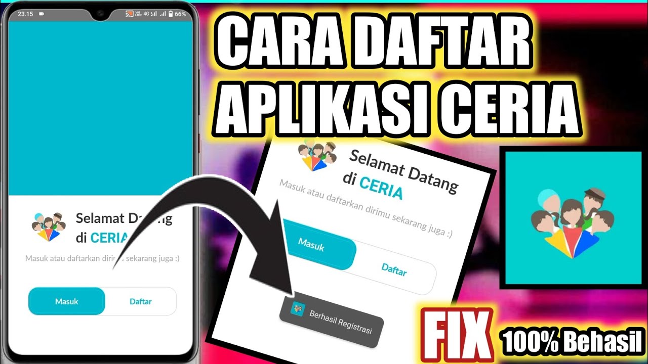 Cara Daftar Aplikasi Ceria ||Cara Login Aplikasi Ceria - YouTube