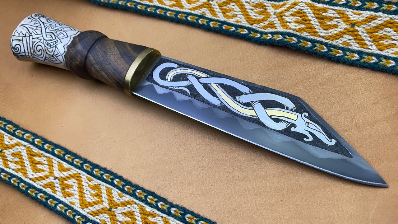 Making Viking Seax - YouTube