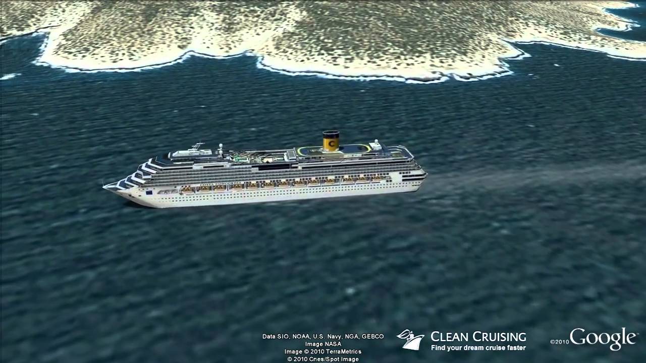 Costa Concordia Virtual Ship Tour - YouTube