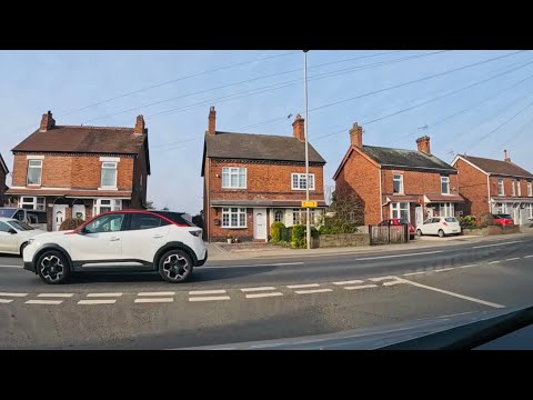 Driving around Crewe