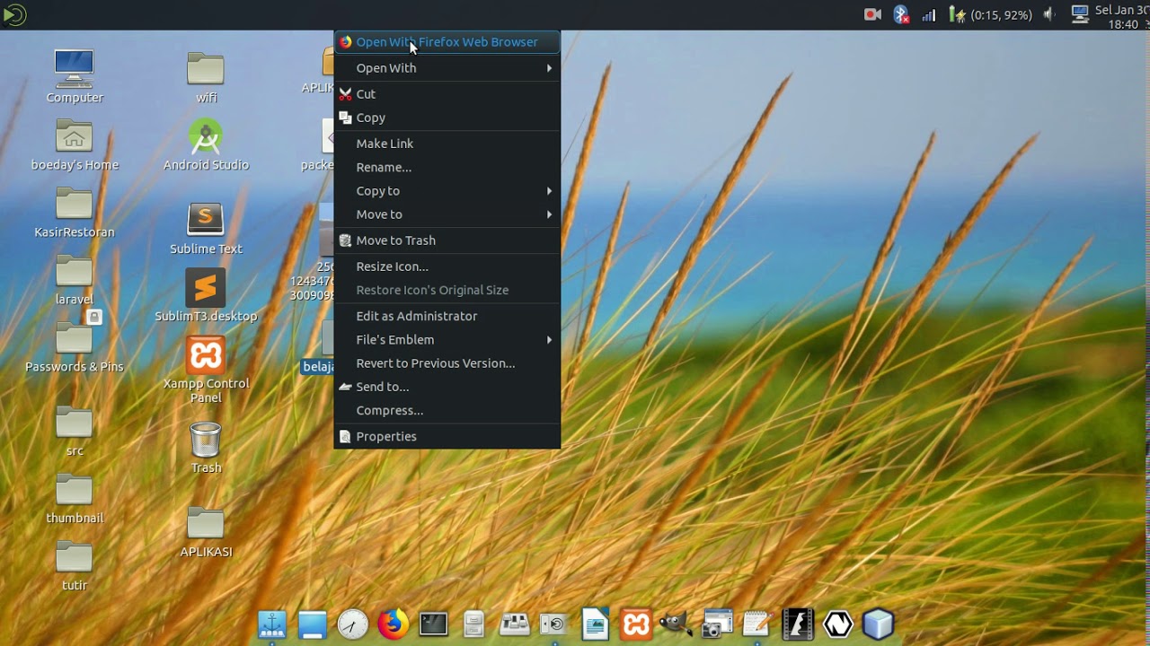 Tutorial HTML Part 1 #pluma text editor - YouTube