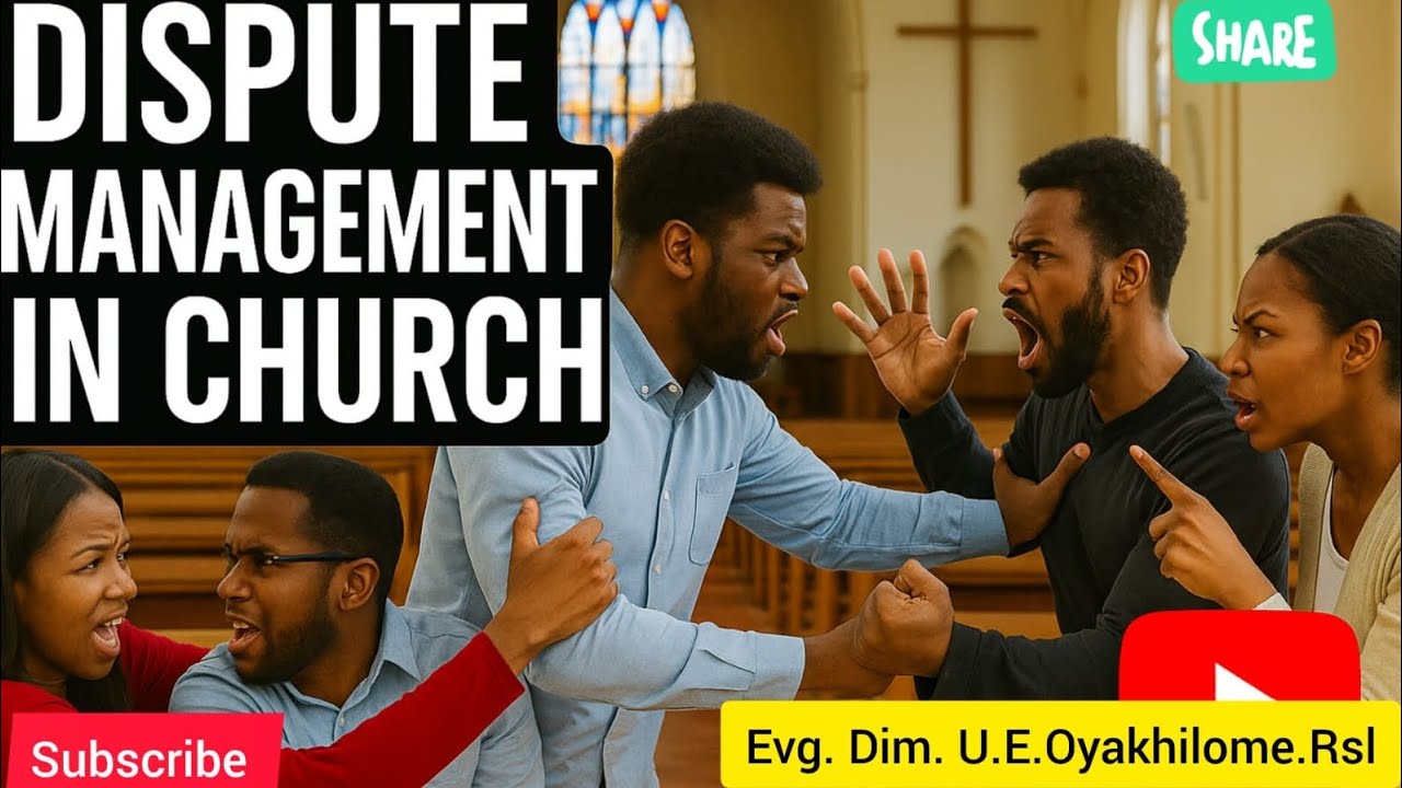 How To Resolve Conflict In The Church | Biblical Approach To Church ...