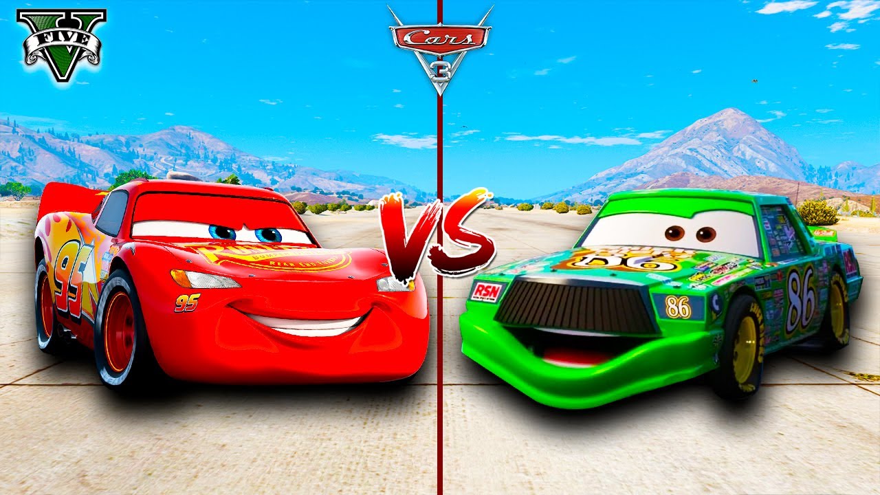 Lightning McQueen vs Chick Hicks Duel - Who's the Top Racer? - YouTube