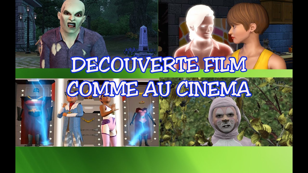 Sims 4 Comme au Cinéma : Découverte des films - YouTube