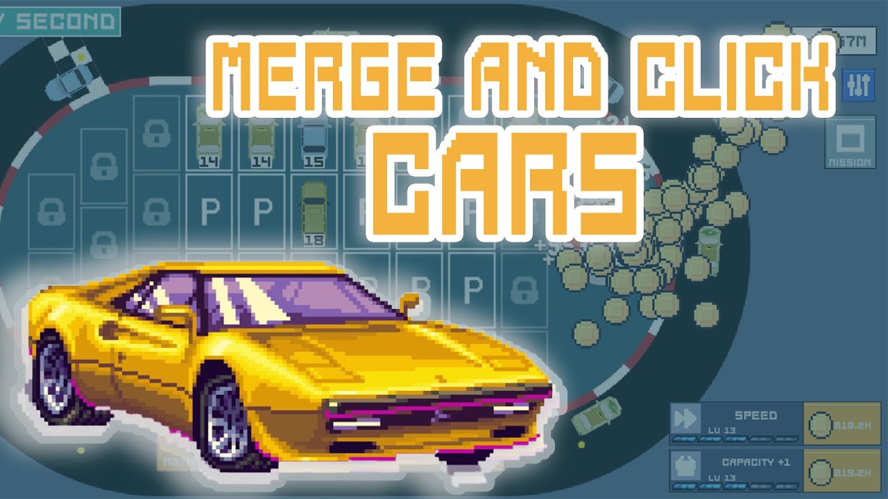 Merge and Click Cars : Clicker game - YouTube