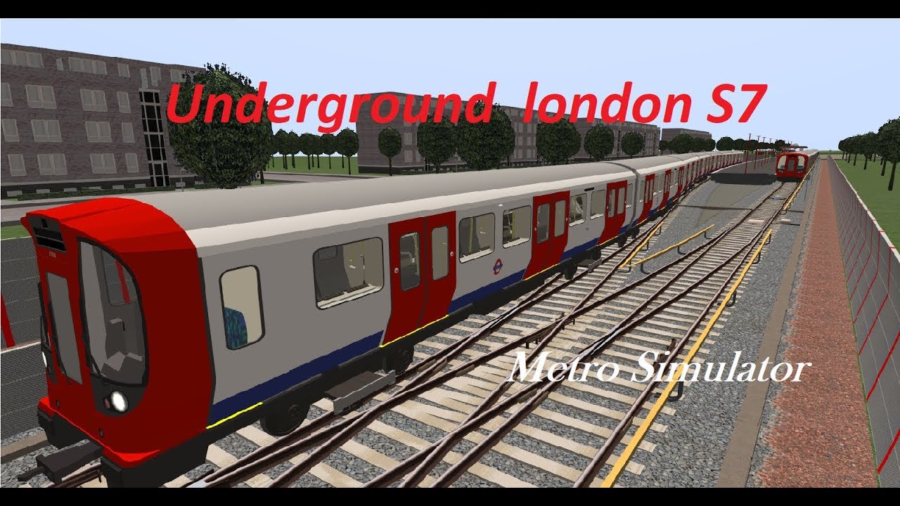 Metro Simulator Underground london S7 - YouTube