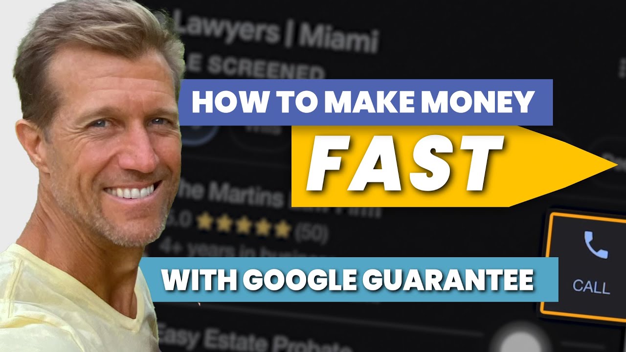 Google Guarantee Program: 3 Reasons You Can Make Money FAST! - YouTube