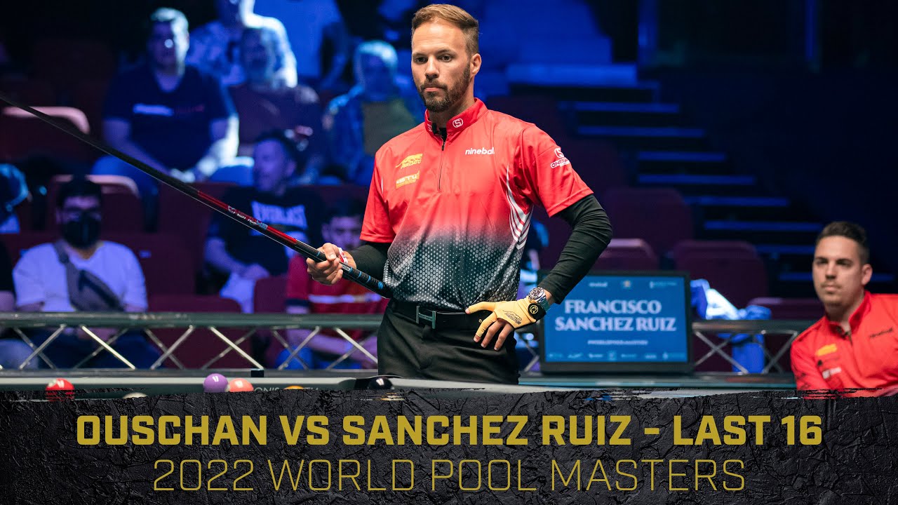 Albin Ouschan vs Francisco Sanchez Ruiz | Last 16 | 2022 World Pool ...