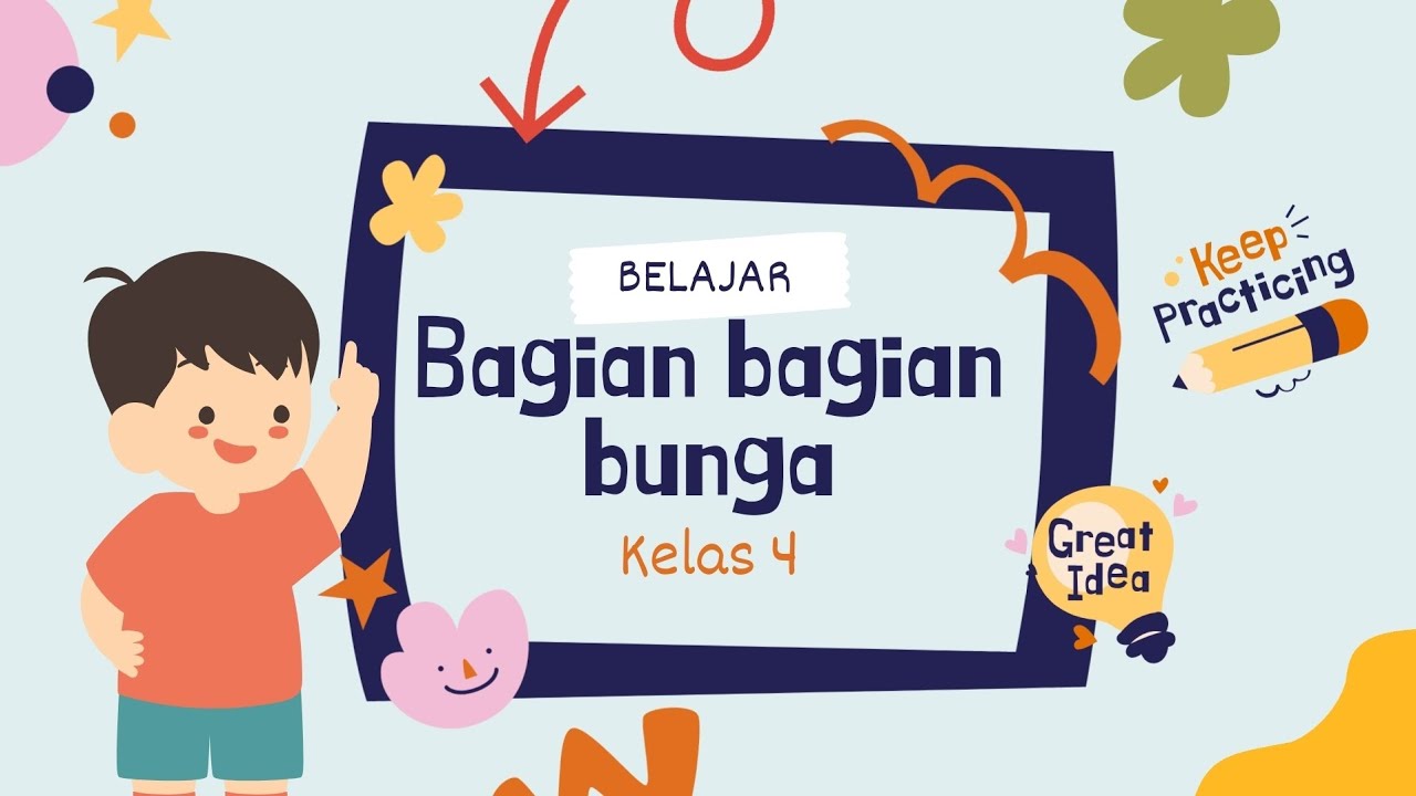 Bagian bagian bunga IPAS kelas 4 SD - YouTube