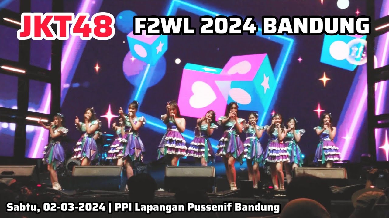 JKT48 Live Perform at F2WL 2024 - GADHAVESTRA | PPI Pussenif Bandung ...