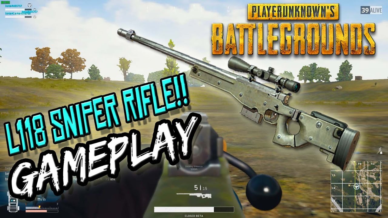 PlayerUnknowns BattleGrounds Beta Duos!! - WE GOT THE AWP L118 SNIPER ...